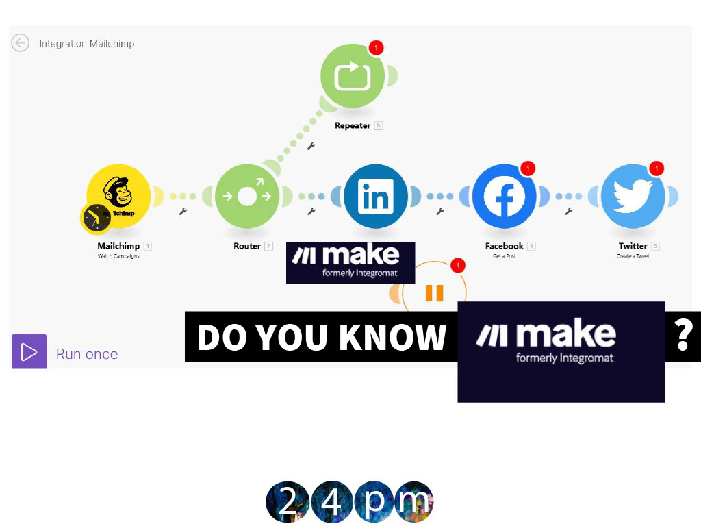 Comment creer un automatisation avec Make (ex: Integromat)